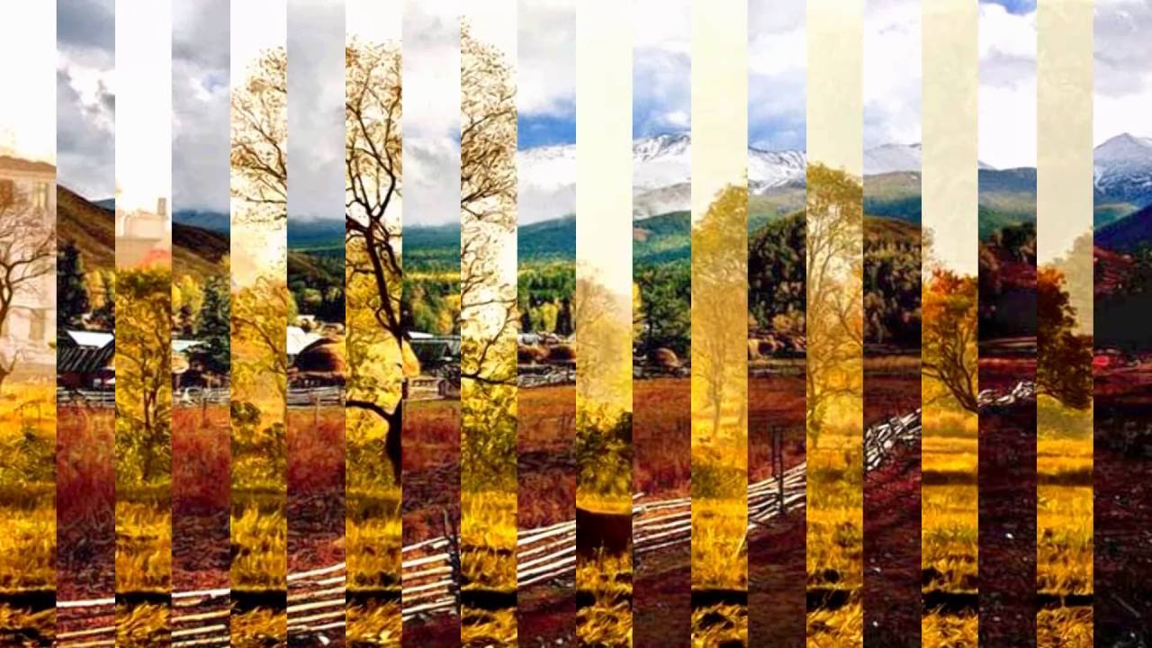 Autumn colour scene (HD1080p) - YouTube