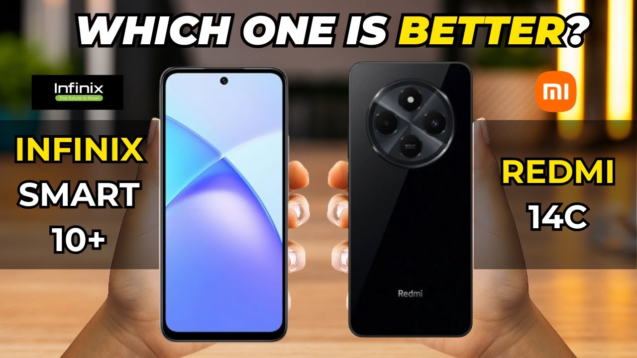 Infinix Smart 10 Plus vs Xiaomi Redmi 14C Comparison - YouTube