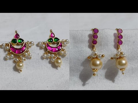 Beautiful kundan earrings|dailywear |Bombay screw|100% satisfaction ...