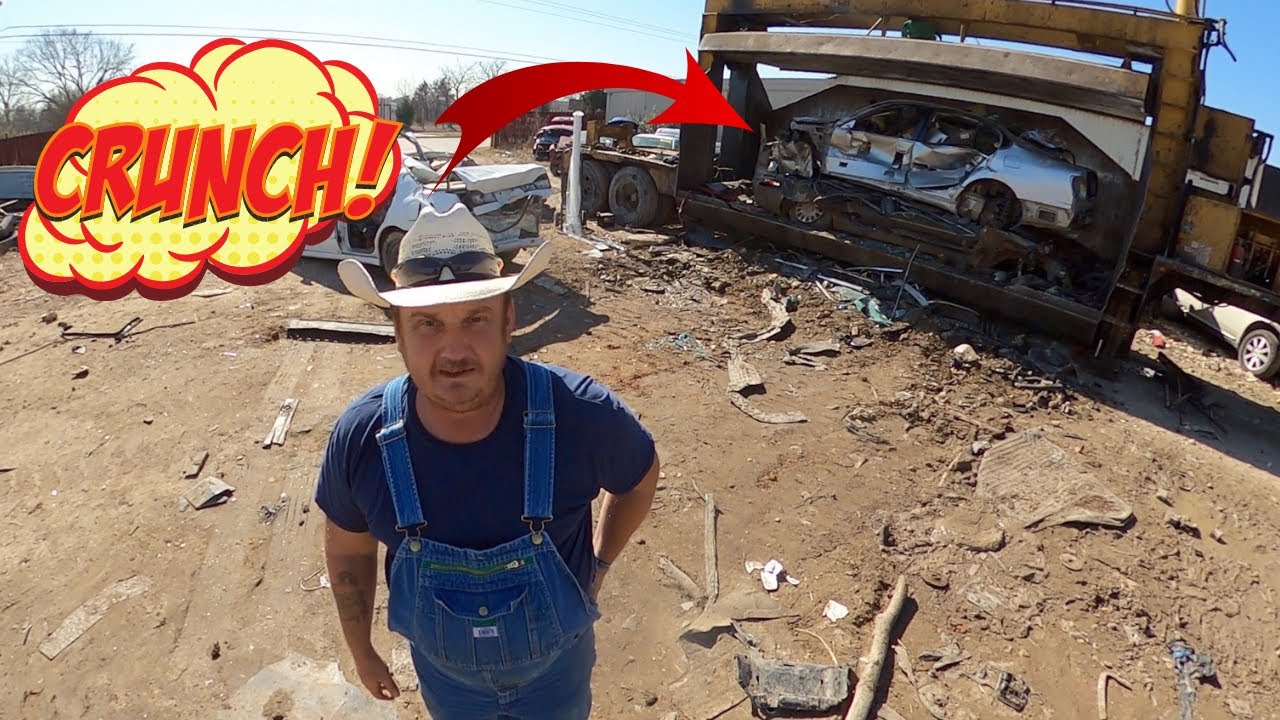 Crushing cars flat as a pancake! - YouTube