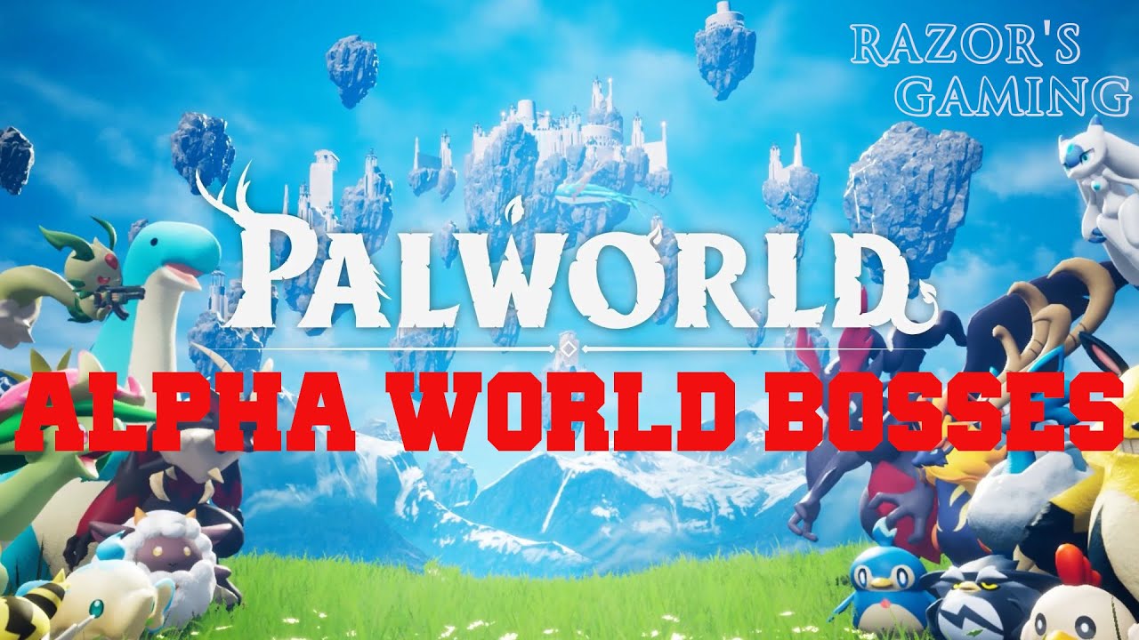 PALWORLD - Single Player - ALPHA WORLD BOSSES! (Stream 6) - YouTube