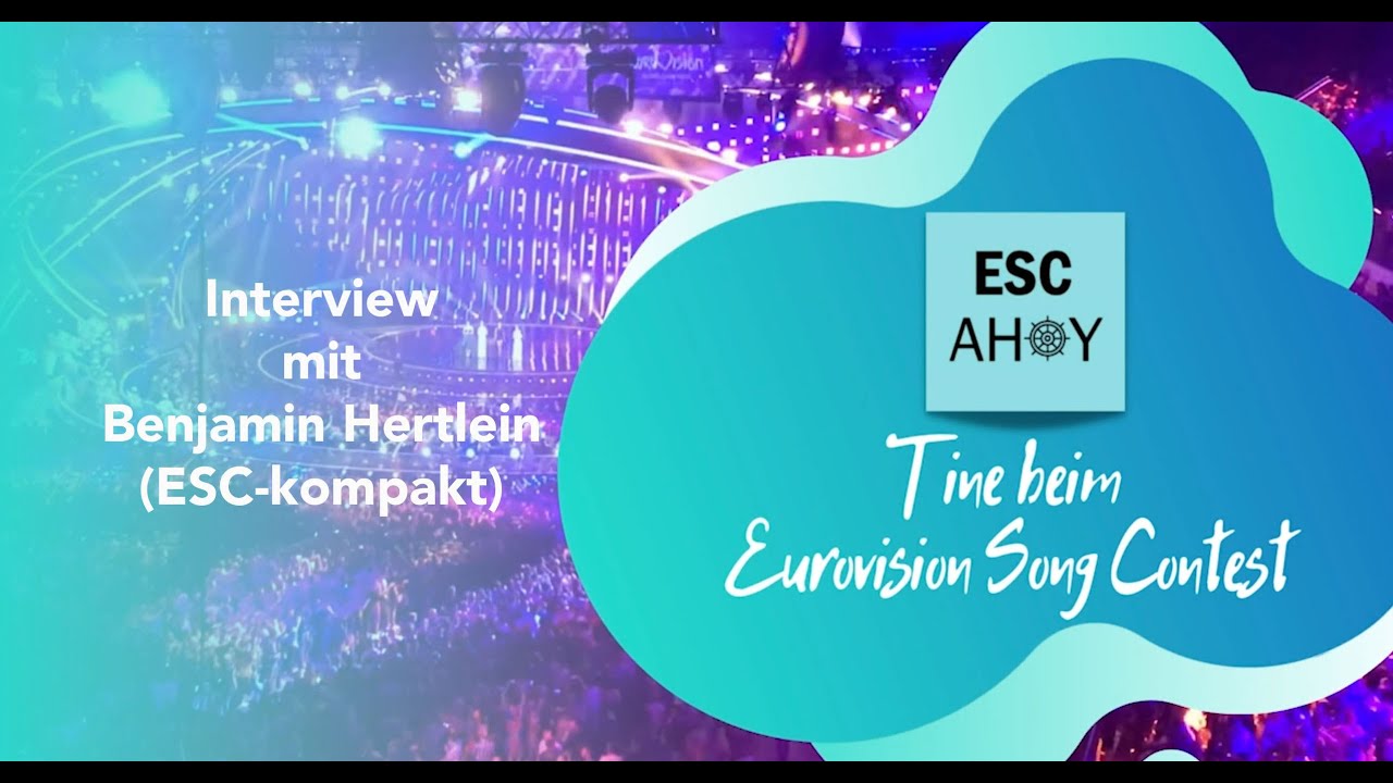 Interview mit Benjamin Hertlein (ESC-kompakt) aus Rotterdam - YouTube