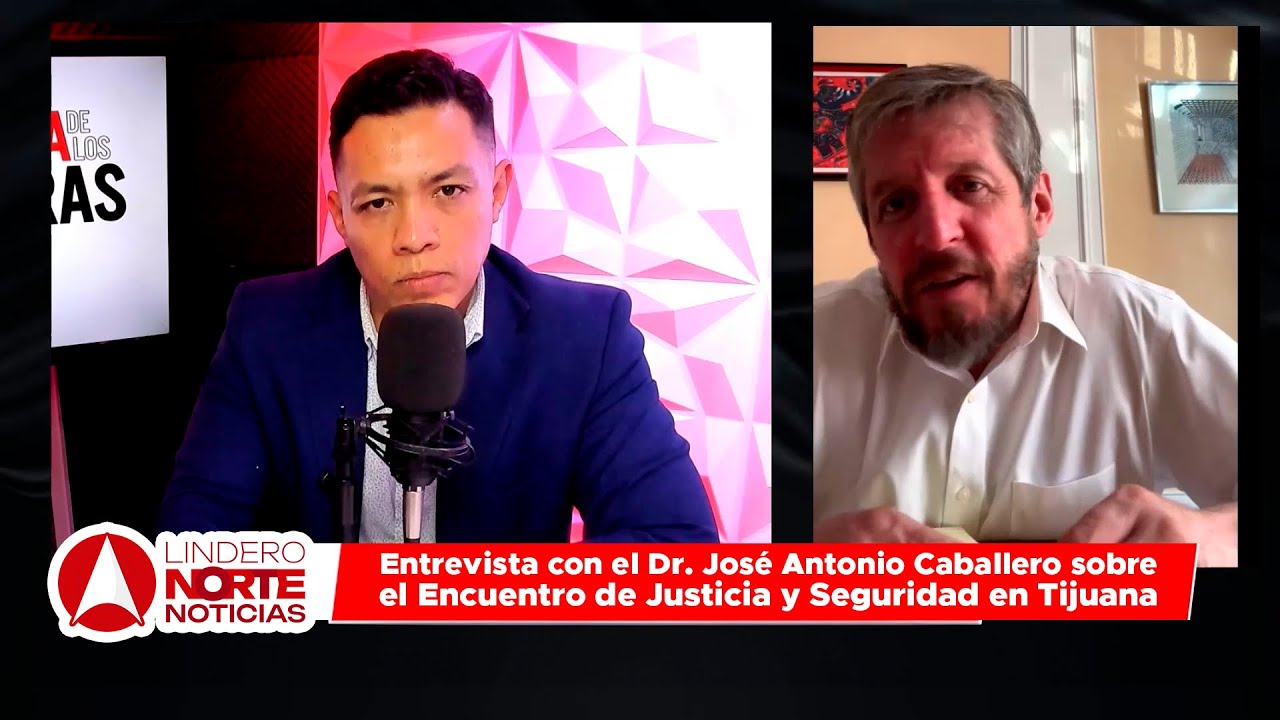 Entrevista con el Dr. José Antonio Caballero sobre el Encuentro de Justicia y Seguridad en ...