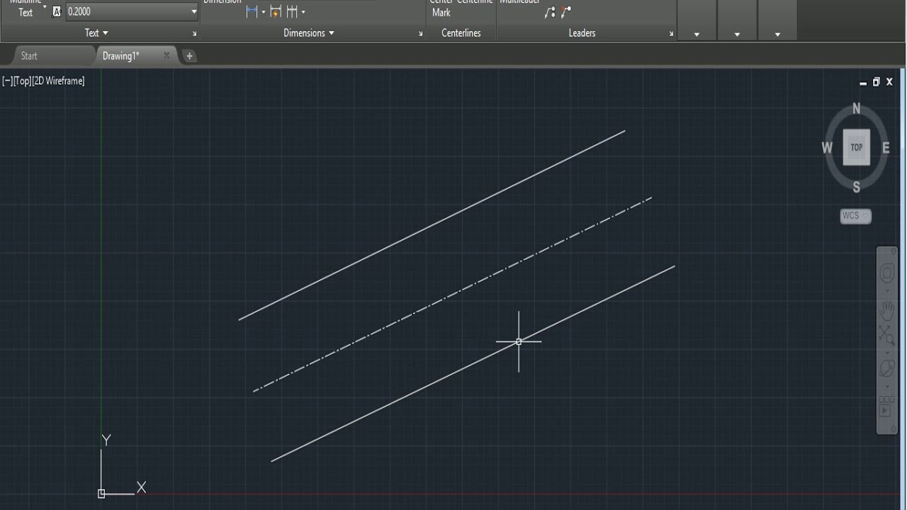 AutoCAD 2018 Tutorial For Beginners 90 HOW TO CREATE CENTER LINE autocad-2018-tutorial-for-beginners-90-how-to-create-center-line