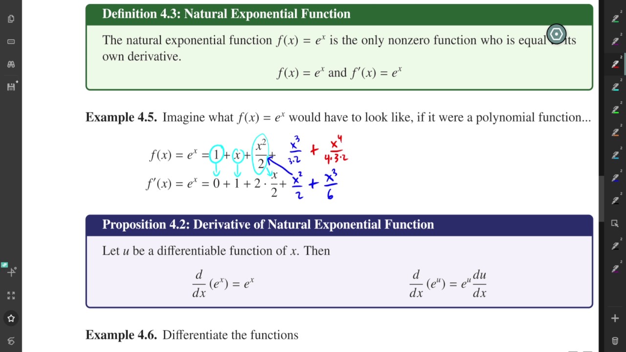 Elementary Calculus Example 4 5 - YouTube
