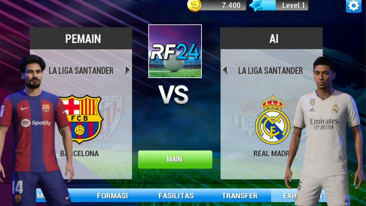 RILIS !! Real Football 2024 Apk Android 100MB | Grapihcs HD | Update ...