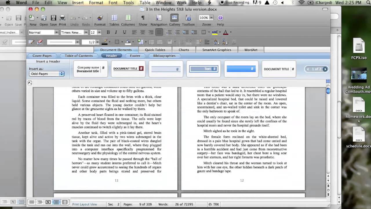 How to Format a Manuscript for Self Publishing - YouTube