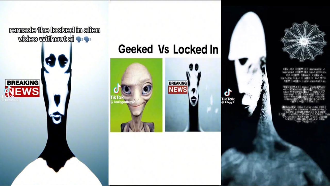 Locked In Alien Tiktok Meme compilation - YouTube