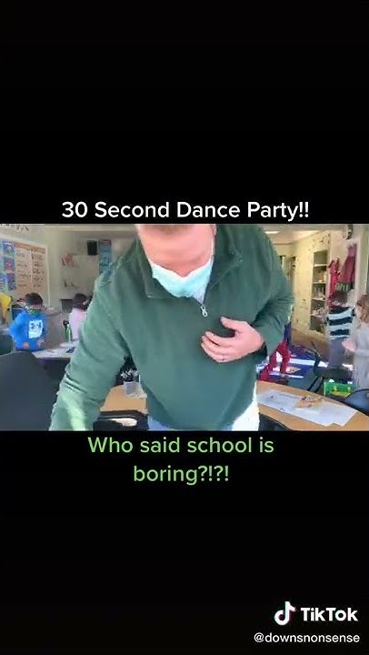 Classroom breaks it down to 30 Second Dance Party - YouTube