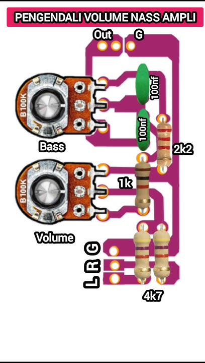 #ransteknis tone control volume bass - YouTube