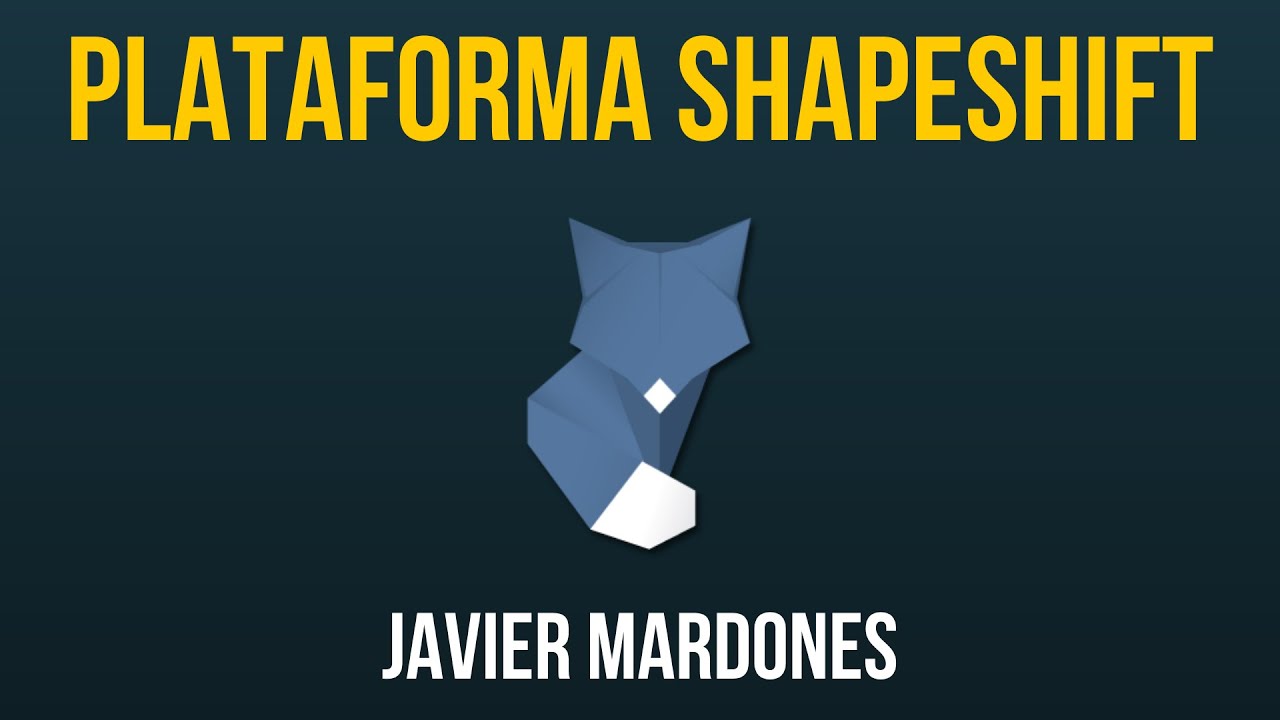 Como Utilizar A Plataforma ShapeShift - YouTube