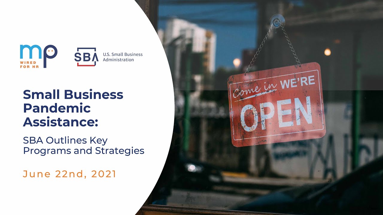 Small Business Pandemic Assistance: SBA Outlines Key Programs and ...