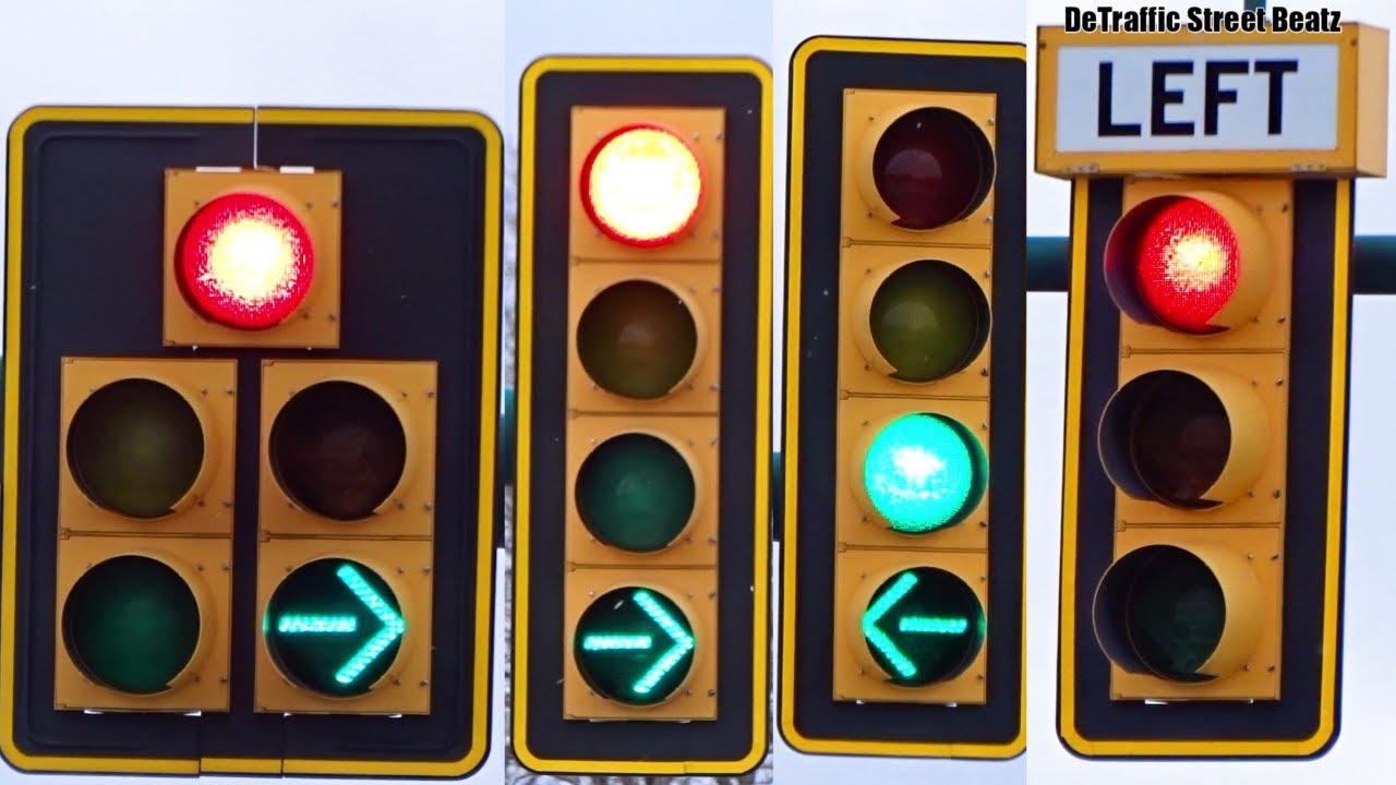 Dog House Traffic Lights Left & Right Turn Arrow Signals | Crescent ...