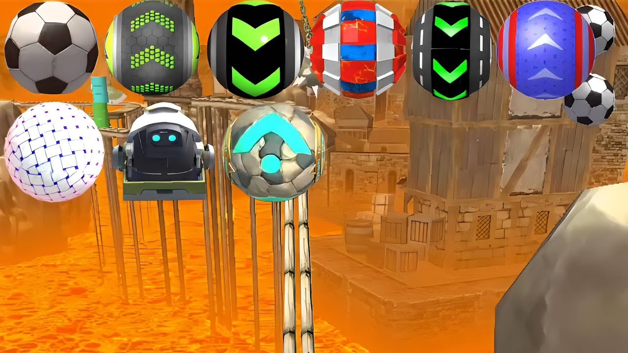 😎 Going Balls VS Rolling Balls VS Rolling Ball Games New Race 180 ...