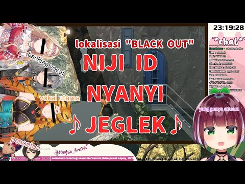 NIJI ID SINGING JEGLEK [BLACK OUT] - YouTube