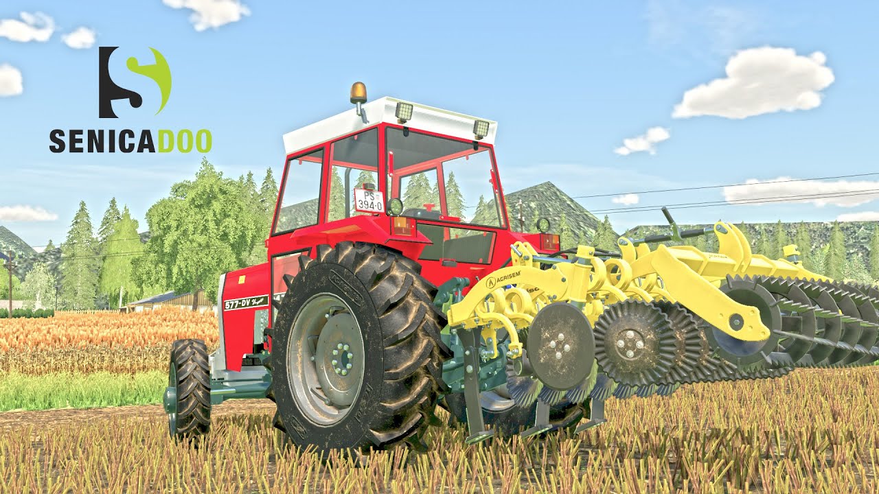 Deep ripping for soil compaction - IMT 577 (UTH22) - YouTube