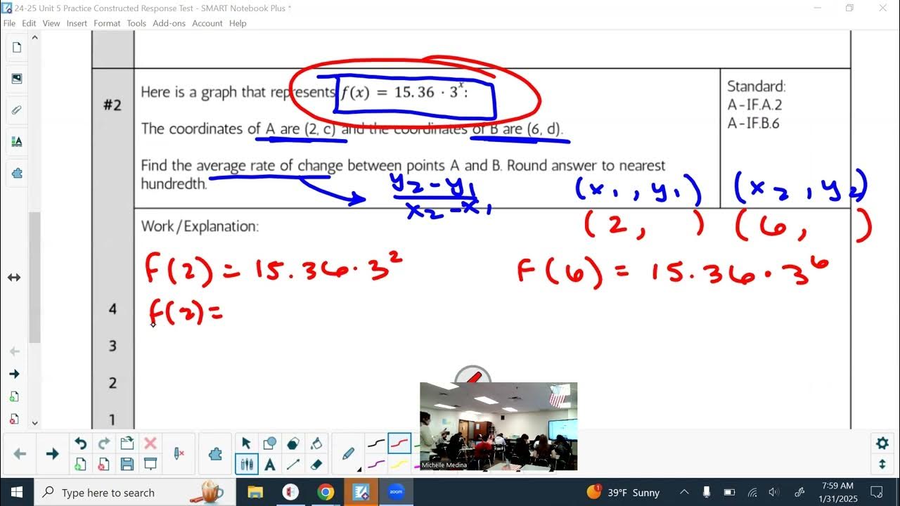 Unit 5 Study Guides - Exponential Functions - YouTube