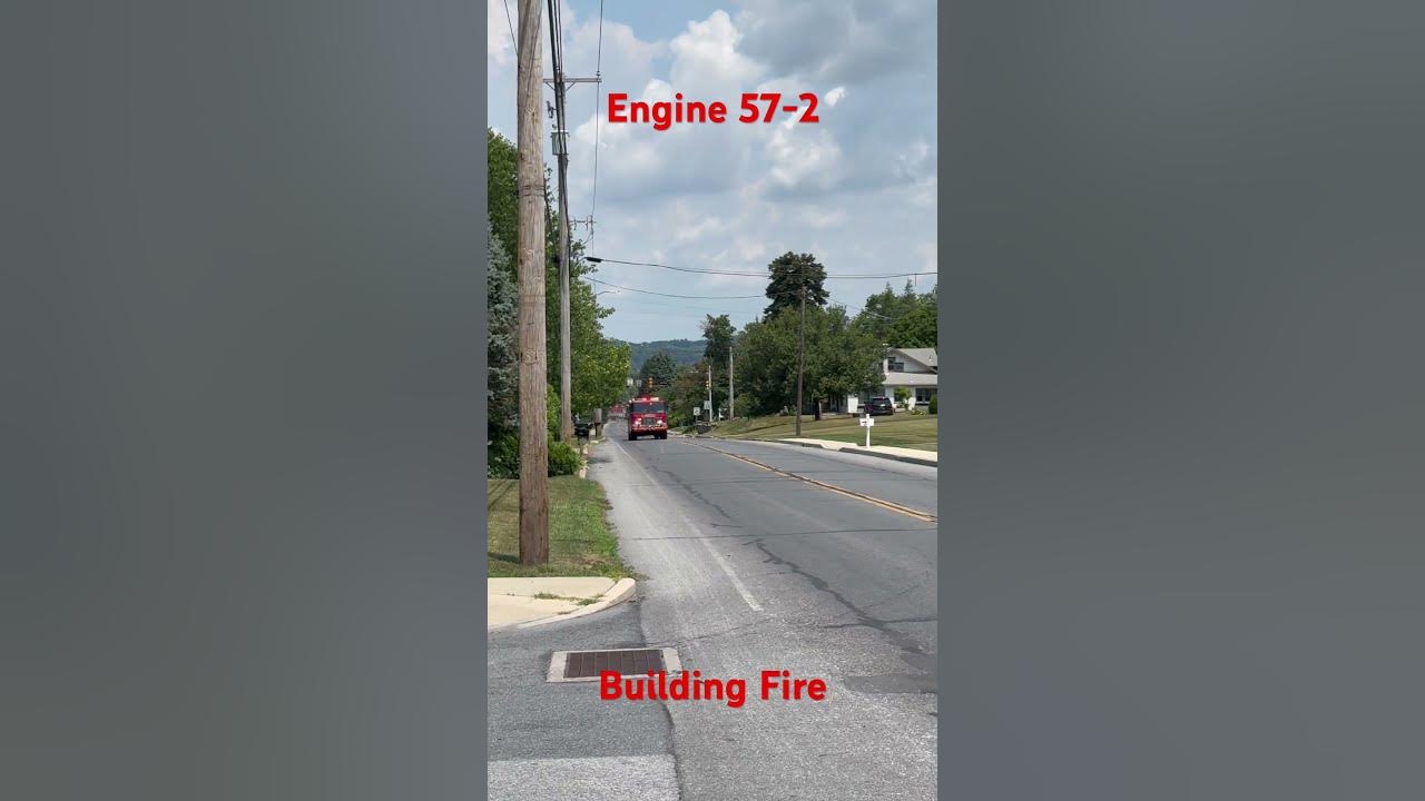 Engine 57-2 Responding to a Building Fire #goprohero8 #qfd57 #eone #engine572 - YouTube