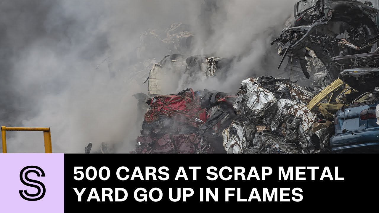 'Insane' fire at scrap metal yard in Christchurch, New Zealand | Stuff ...
