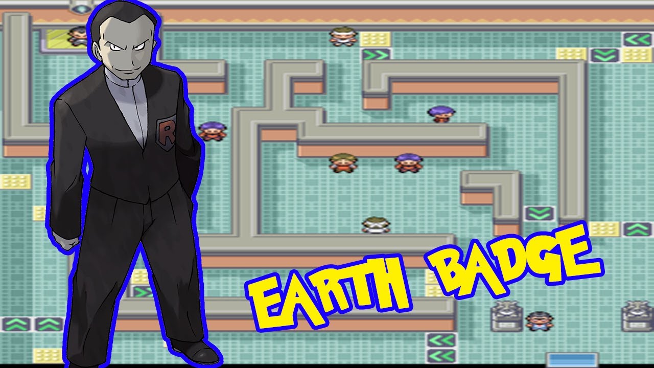 EARTHBADGE |POKEMON-FIRE-RED| |WALKTHROUGH-EPISODE-24| - YouTube
