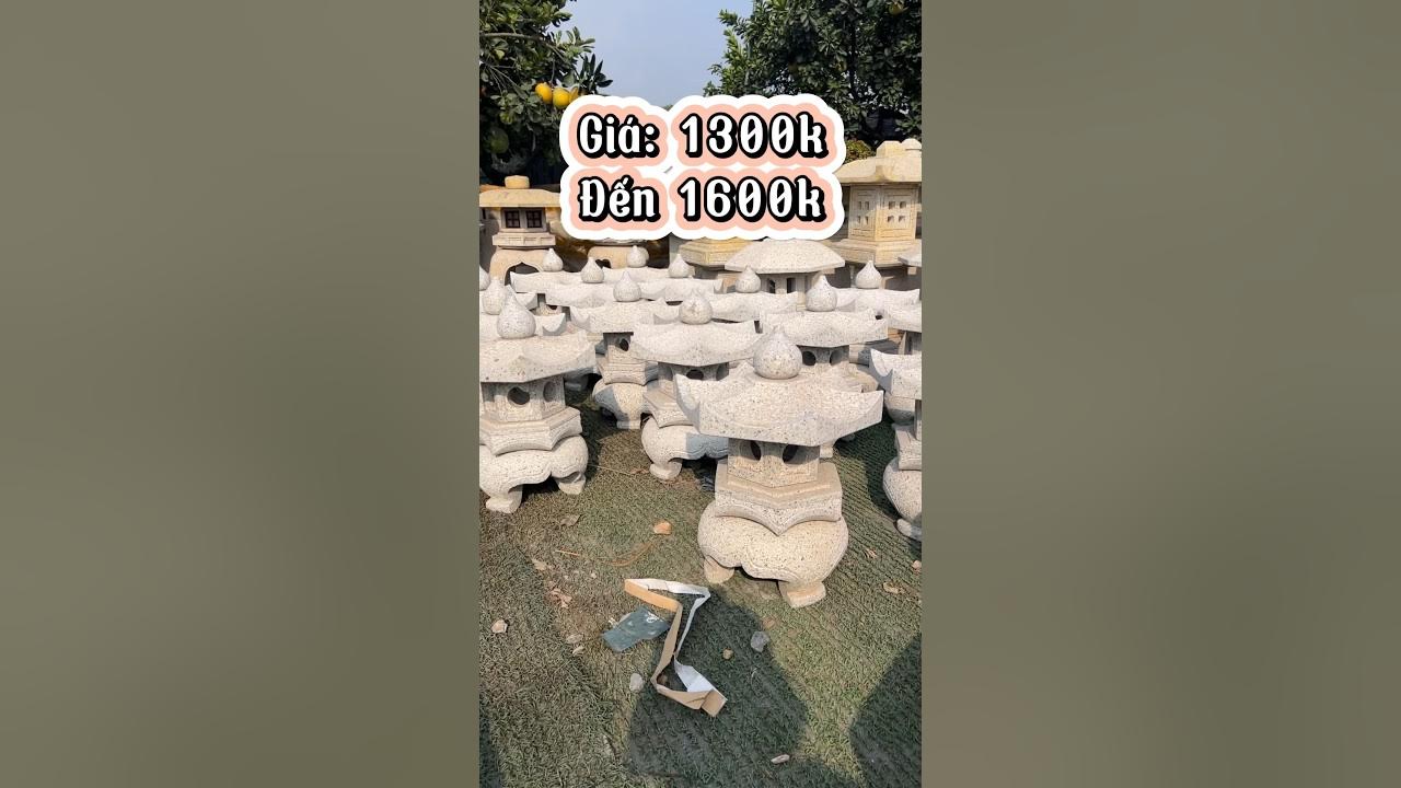 1300k đến 1600k đồng sở hữu ngay đèn đá sân vườn #dendasanvuon #denda - YouTube