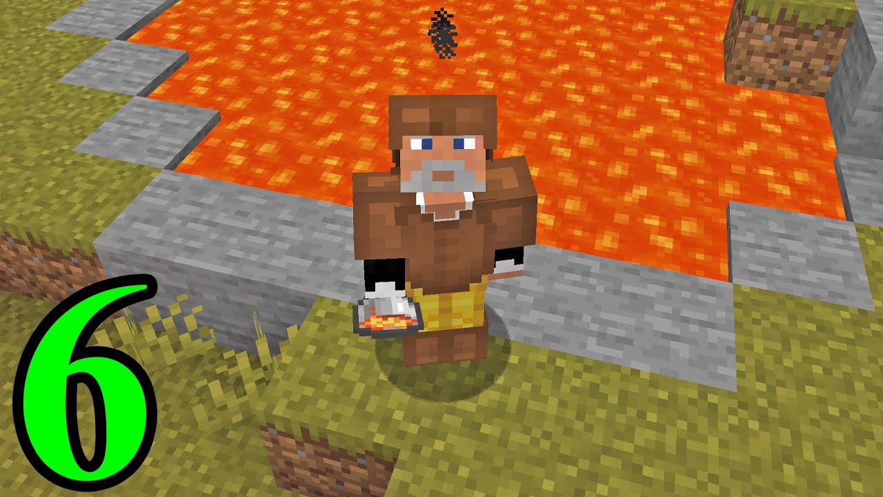 LA LAVA NO SE LAVA | #6 - SURVIVALMINECRAFT 9 - YouTube