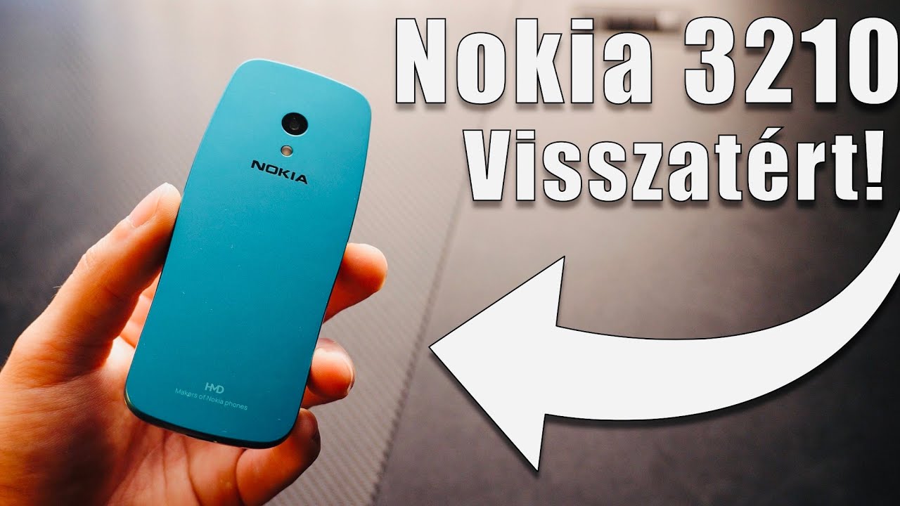 A Legendás Nokia 3210 Újra kiadása!🔥 - YouTube