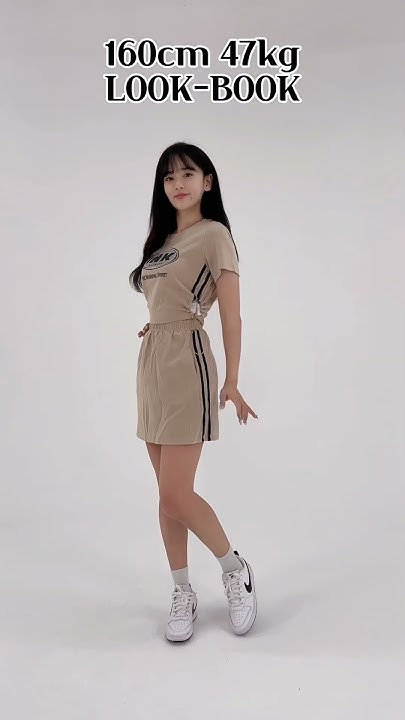 160cm 47kg 꾸안꾸 룩북 #룩북 #꾸안꾸 #꾸안꾸코디 #lookbook - YouTube
