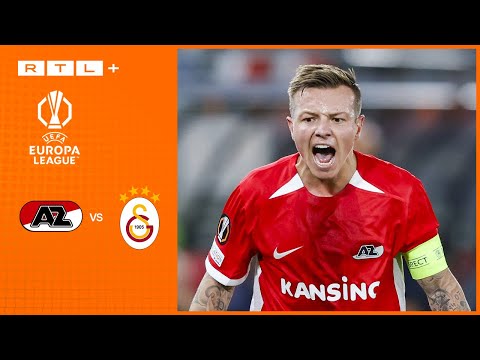 AZ Alkmaar vs. Galatasaray Istanbul - Highlights | UEFA Europa League | RTL Sport