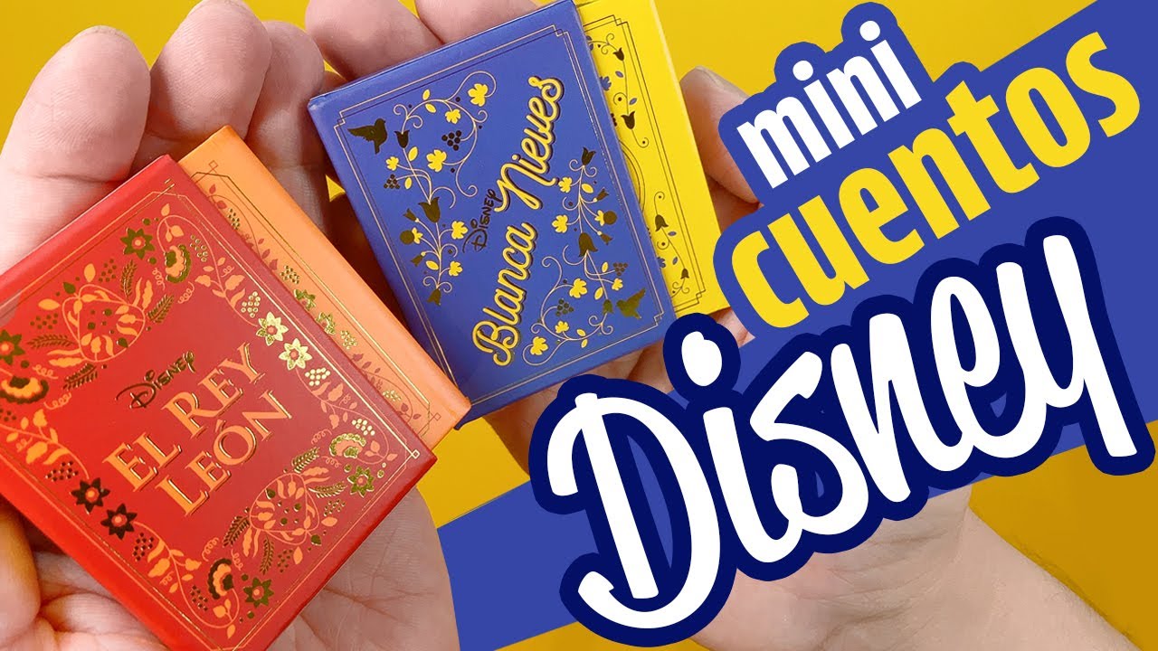 👸🏻🦁Disney y sus cuentos miniatura, la colección de minilibros que no te ...