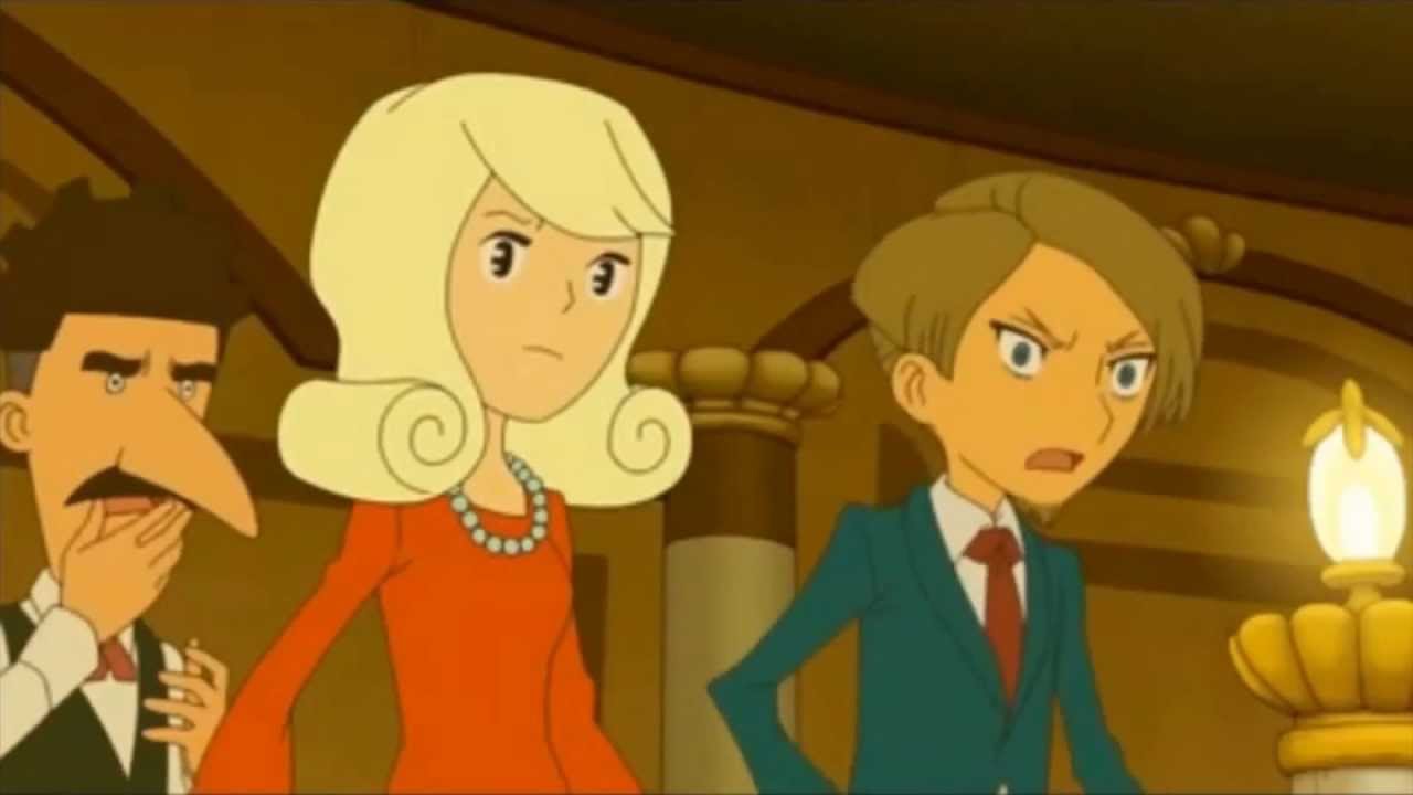 Professor Layton and the Miracle Mask - Scene 32 (English) - YouTube