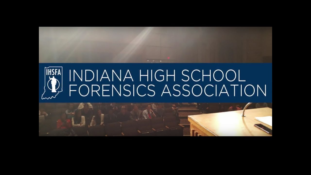 Indiana High School Forensics Association - Our Mission - YouTube
