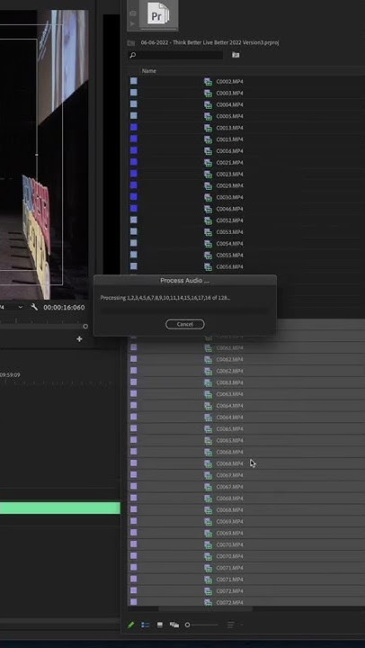 Using Premiere Pro Multicam Sync to create a 4 camera angle sequence ...