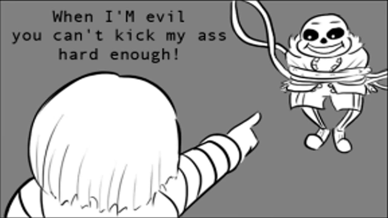 Undertale- Frisk is sick of your crap, Sans ! - Undertale Fandub ...