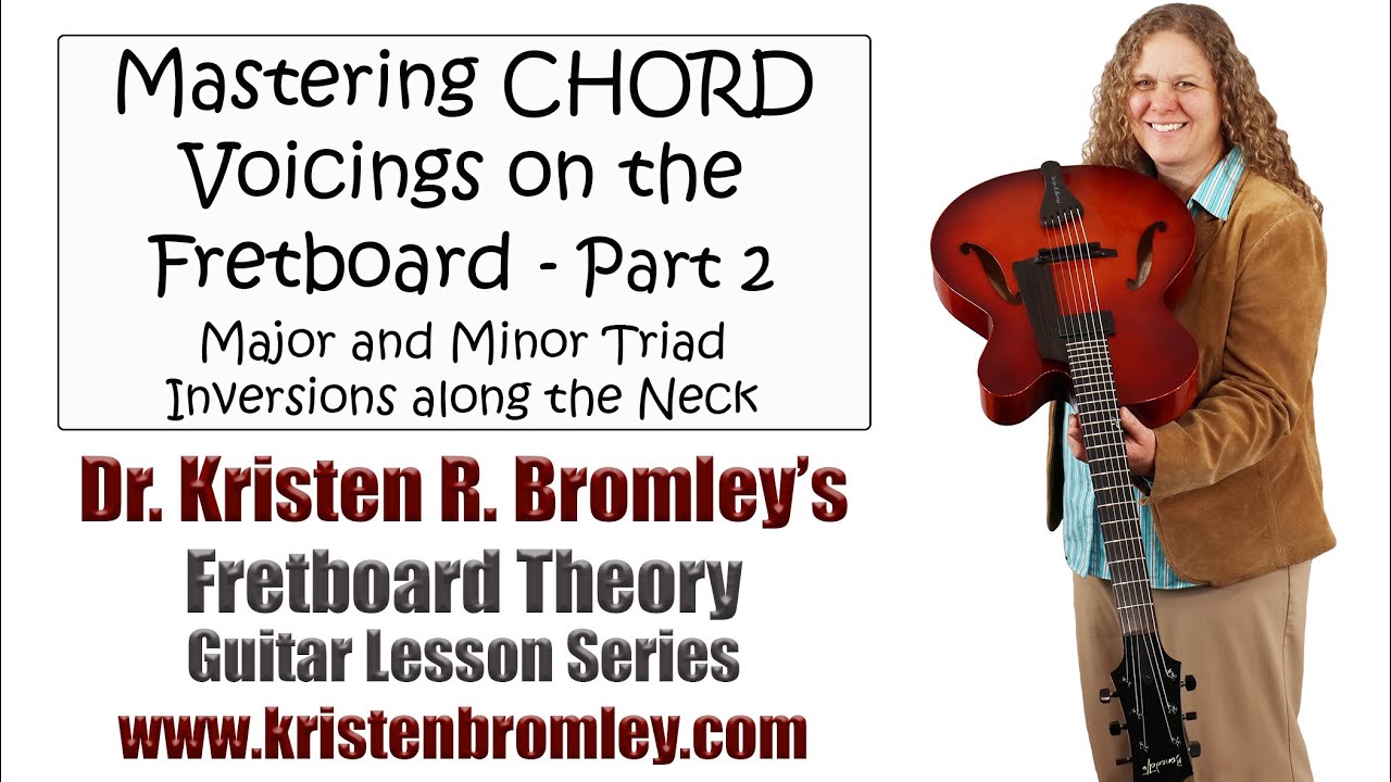 Major and Minor Triad Shapes - Mastering Chord Voicings on the ...