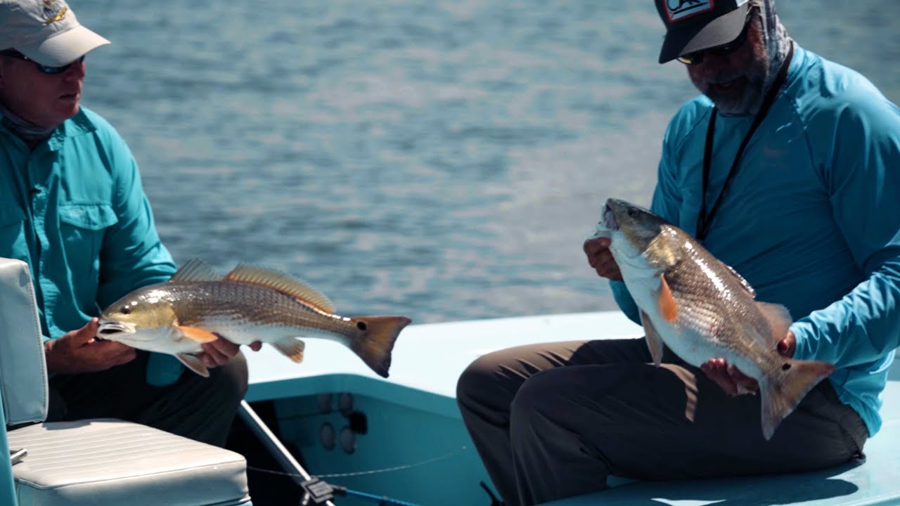 Flats Class - Catching Redfish on Hard Baits in Louisiana - YouTube