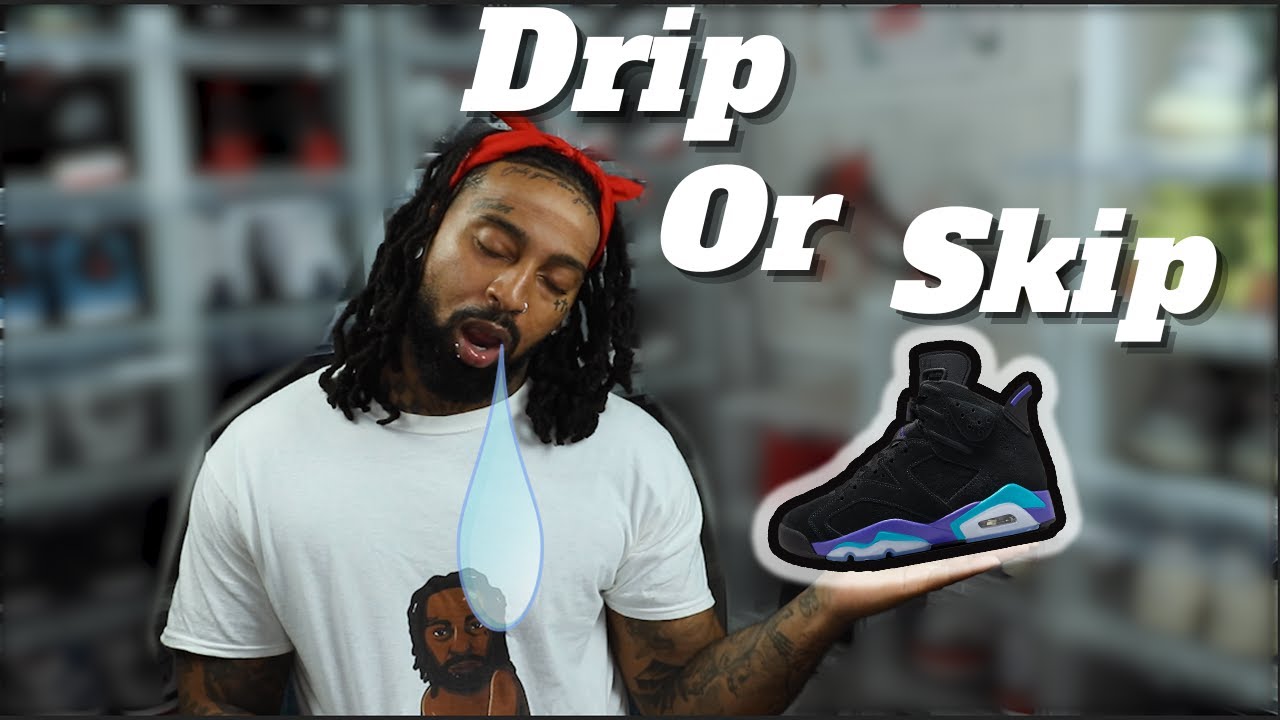 Air Jordan 6 Retro Aqua | Drip Or Skip - YouTube