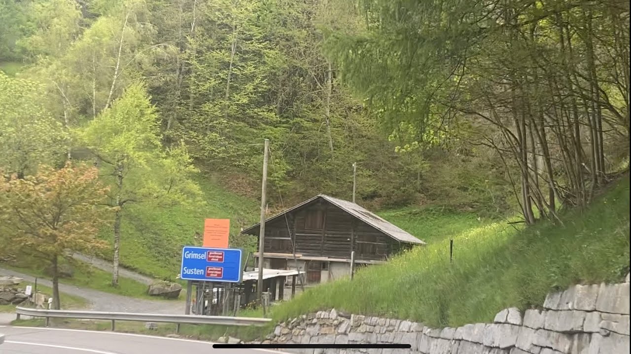 Scenic drive in the Swiss Alps Switzerland Interlaken Thin - YouTube