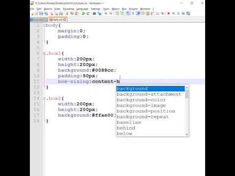 Box Sizing Property in CSS Tutorial | Learn CSS | Web Development Tutorial - YouTube