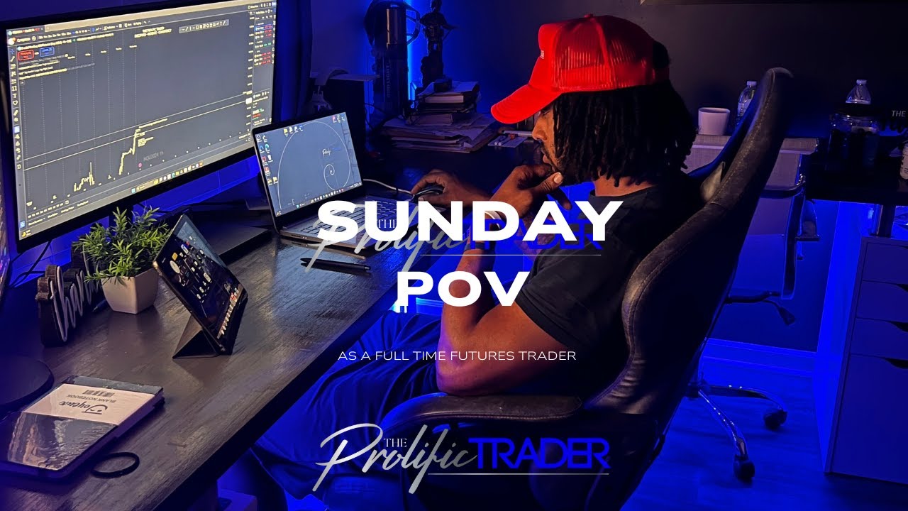 Day in the Life of a Day Trader on a Sunday - YouTube