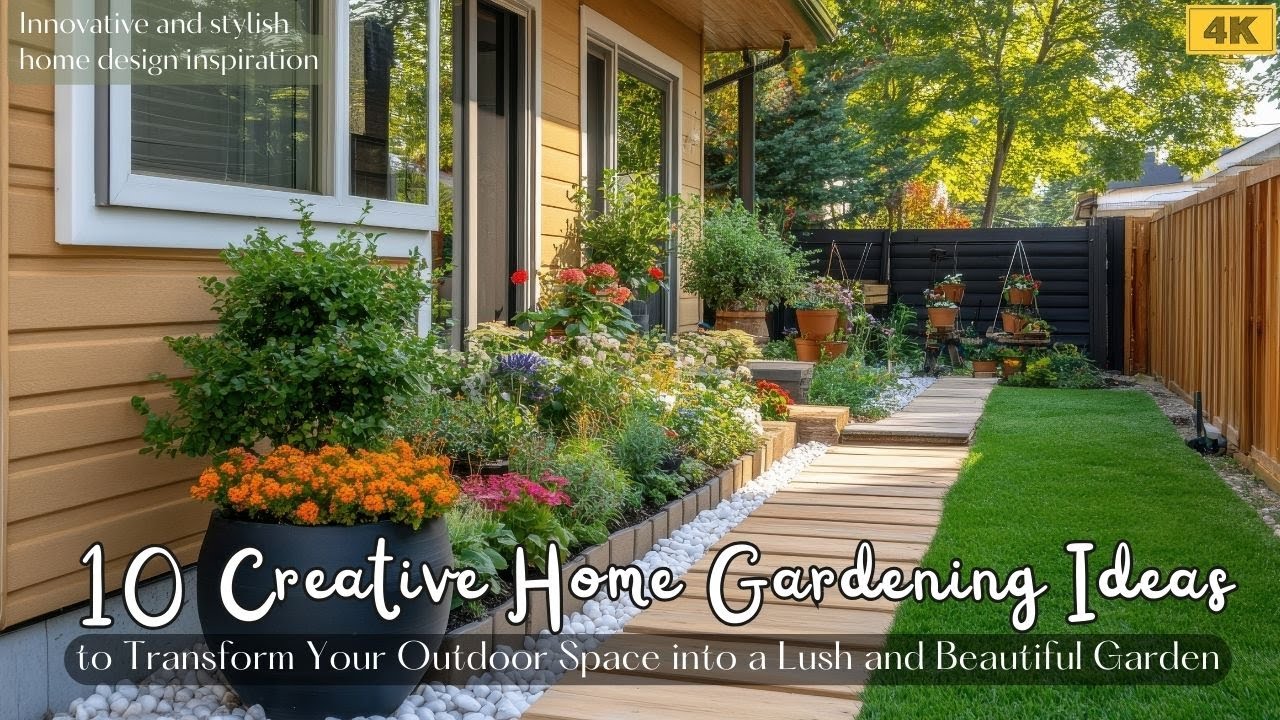 10 Creative Home Gardening Ideas to Transform Your Outdoor Space into a ...