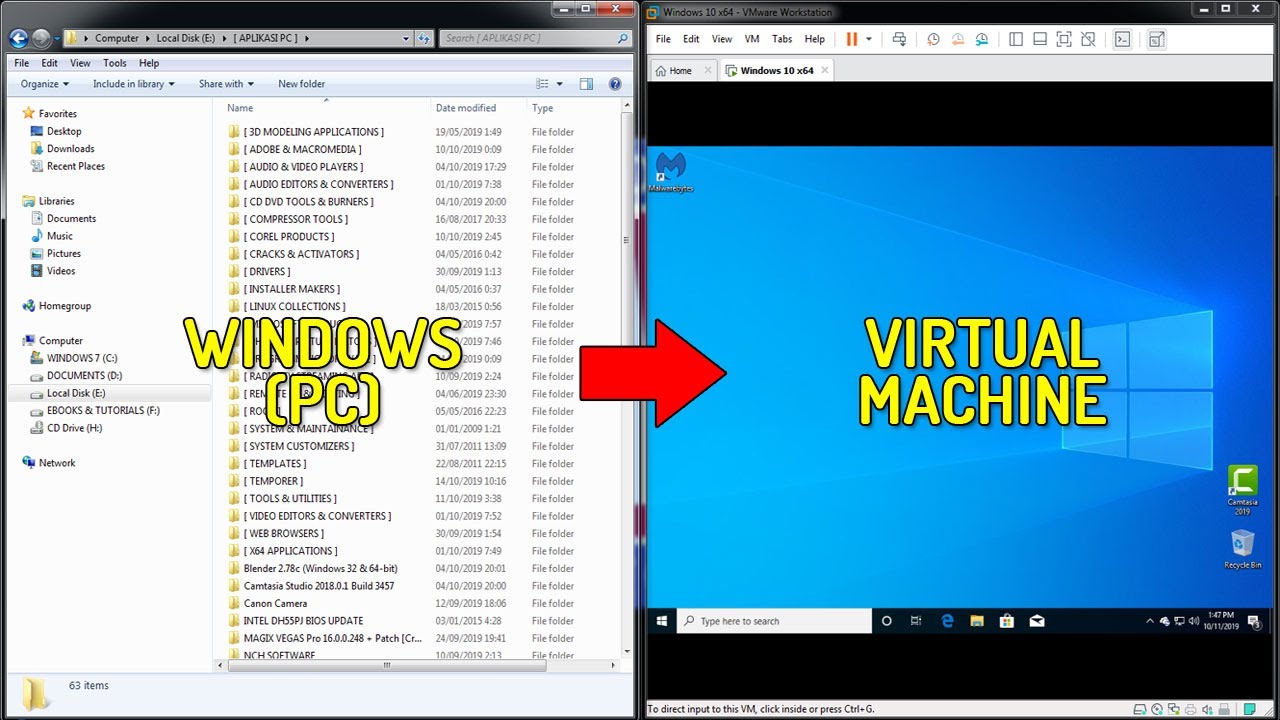Cara Share File dari PC Host ke VMWare Workstation Melalui Virtual LAN ...