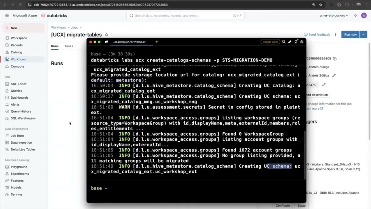 UCX Table Migration: Creating Catalogs and Schemas | Part 7 - YouTube