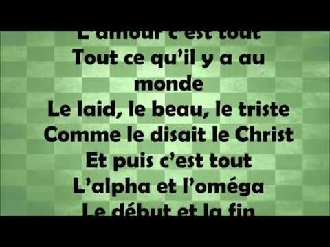 François Misse Ngoh - L'Alpha et L'Oméga [Paroles - Lyrics]
