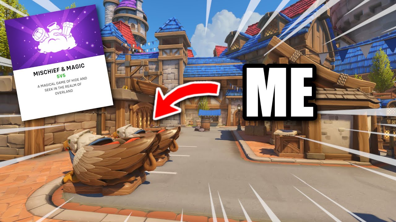 MISCHIEF AND MAGIC In OVERWATCH 2 is HERE! It’s AMAZING! (Prop Hunt ...