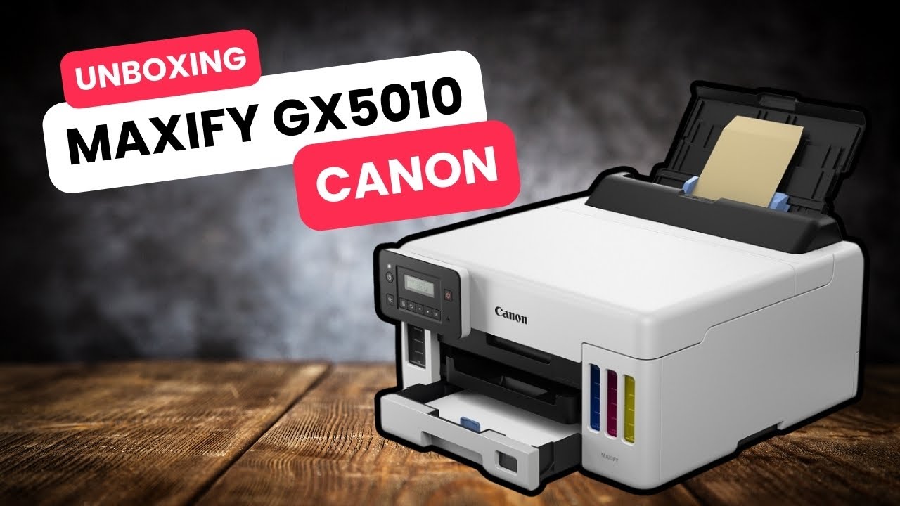#12 | Unboxing Canon Maxify GX5010 - YouTube