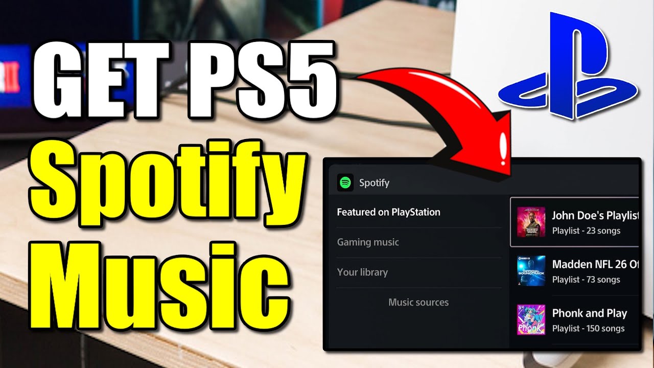 How to Get Spotify on PS5 to Listen to Music on Console (Best Method ...