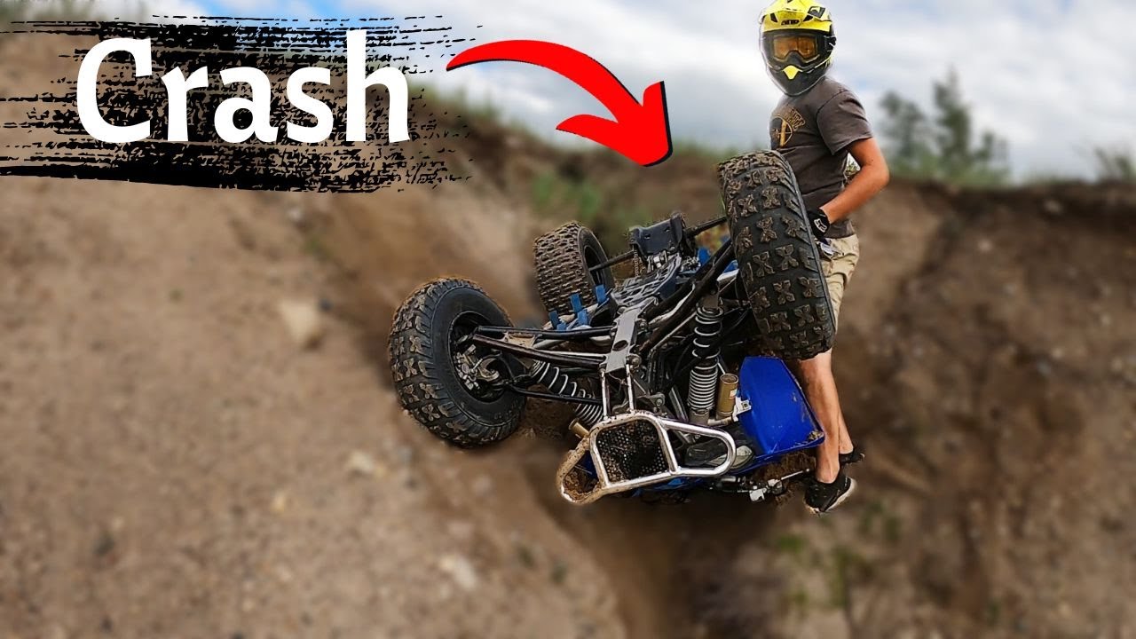 He Flipped His Brand New Quad - YouTube