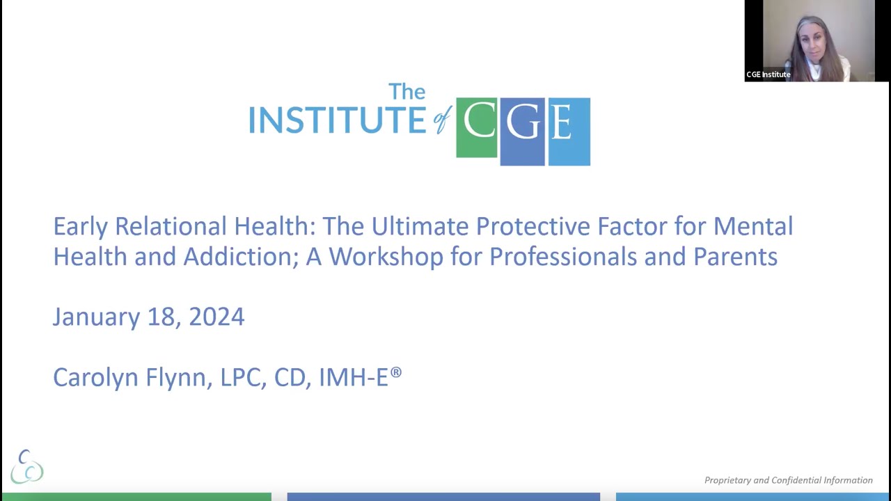 Early Relational Health: The Ultimate Protective Factor for Mental ...