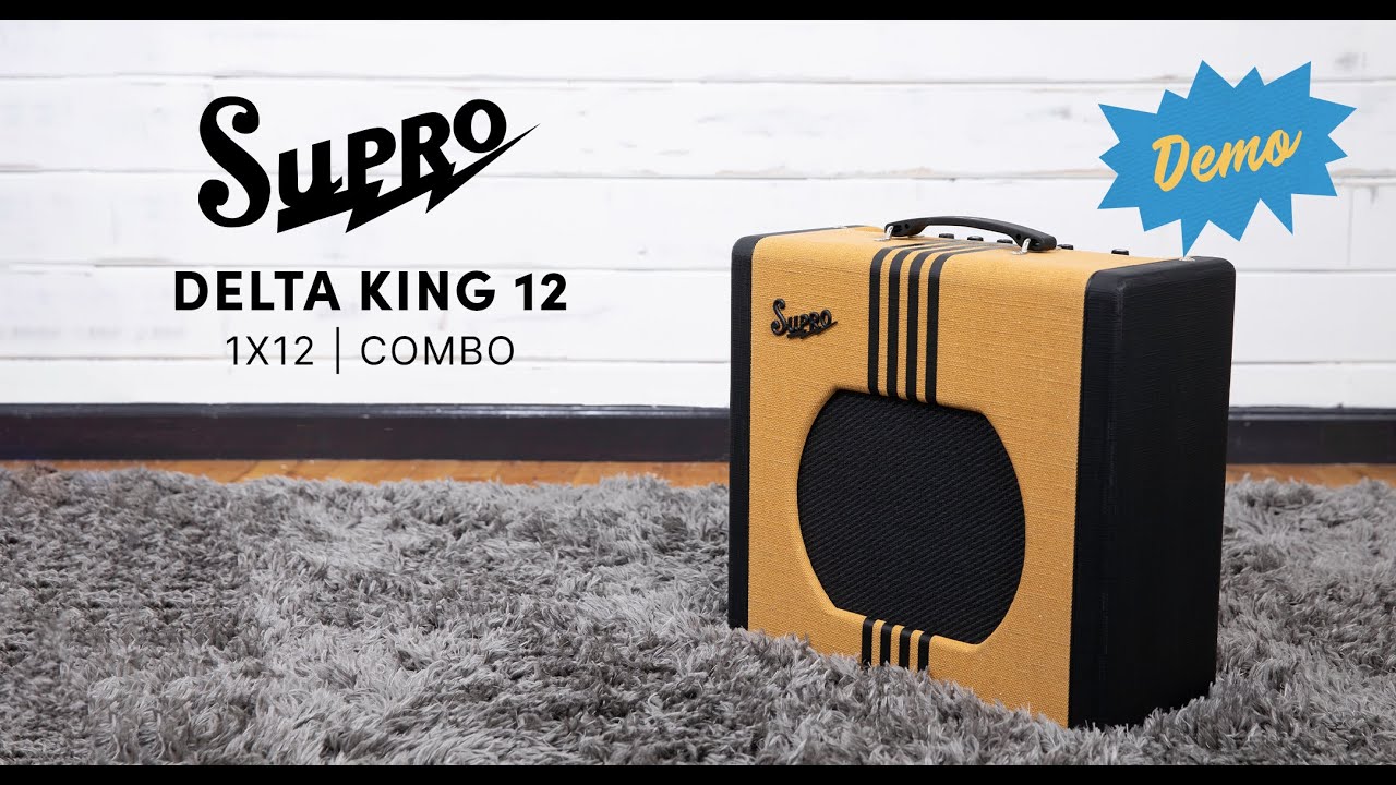 SUPRO DELTA KING 12 Tweed & Black – Strumenti Musicali G-Malandra